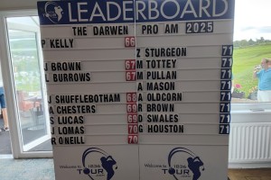 Results for the Darwen Pro Am Golf Event run by 1836 Tour